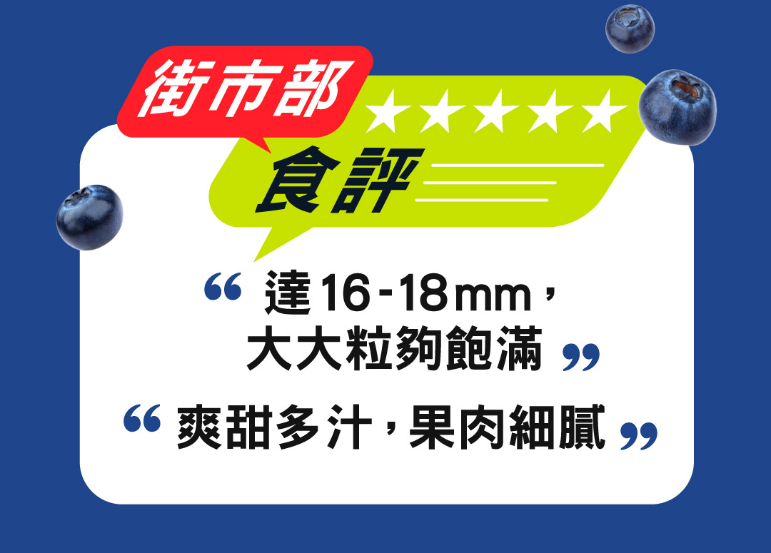 HKTVmall街市即日餸 - Elite Berry杜拜珍寶藍莓 推廣優惠